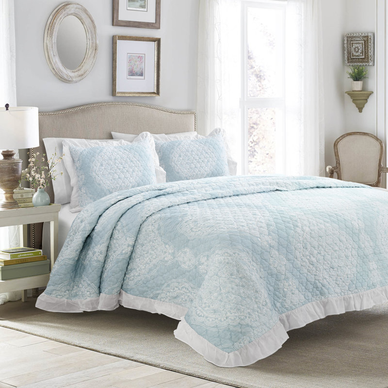 Lush Decor Reversible Coverlet Bedspread Set Reviews Wayfair